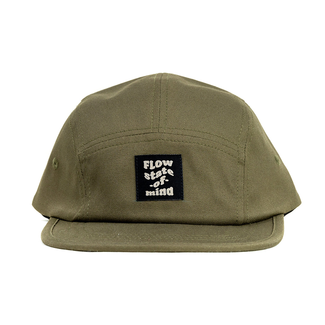 Long Panel Cap Moss Green – themadhatters.in